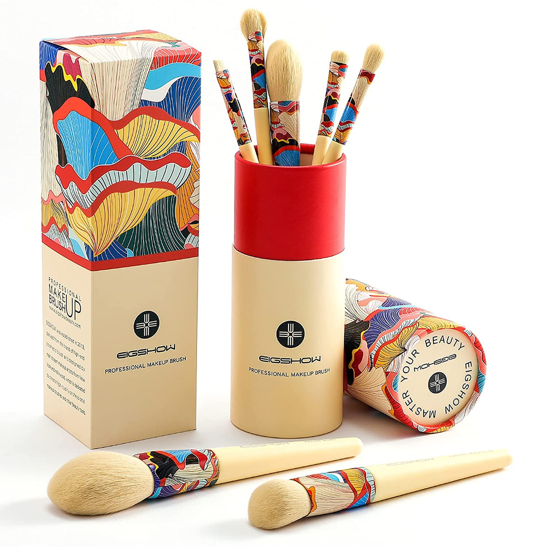 Hybrydowamoda.pl Drogeria internetowa Eigshow Beauty Zestaw 7 pędzli do makijażu model Fresher ...